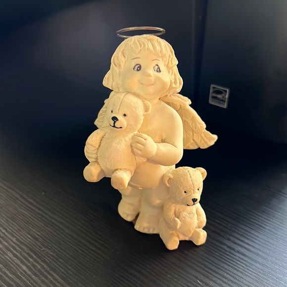 Holiday | Vintage Angel With Wings And Bears | Poshmark